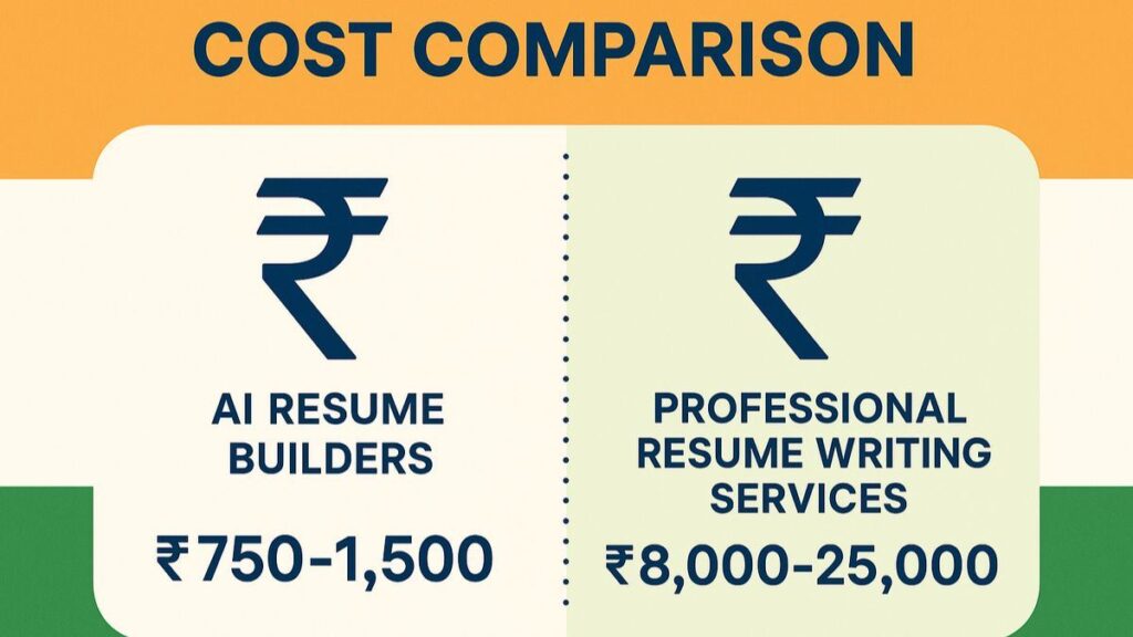 Best AI-Powered Resume Builders Vs Writing Cost In India